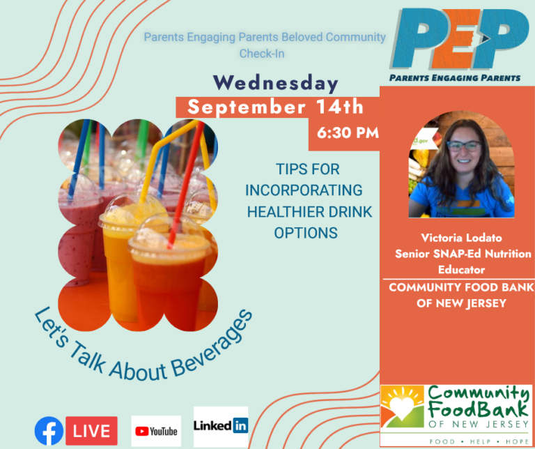 The Community Food Bank of NJ Snap-ed Senior Nutritionist Victoria ...